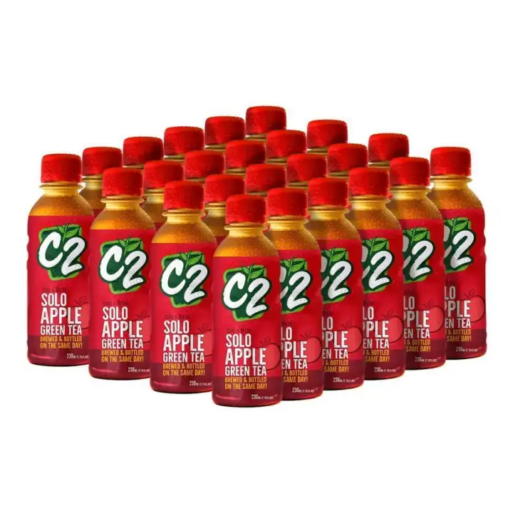 C2 GREEN TEA APPLE / LEMON (BUNDLE OF 24 PCS 1 CASE ) 230ML | Lazada PH