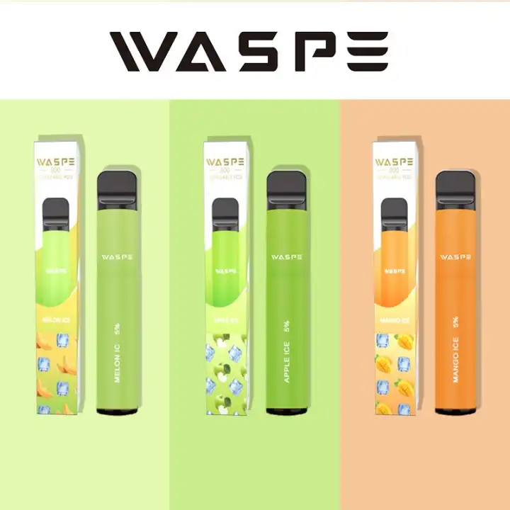 1-Puff Bar PLUS Disposable Pod Device WASPE 800/VENT 5000 PUFFS 5% vape ...