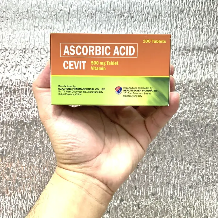(Poten Cee Generic) Vitamin C - Ascorbic Acid 500mg Tablets | Lazada PH
